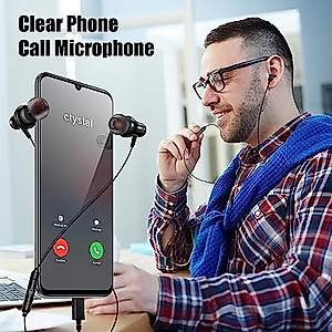 USB C Earbuds for Google Pixel 8 7 Pro 7A 6A 6 iPhone 15 Pro Max, Noise Cancelling Wired Headphones Type C Earphones Microphone Music for Samsung Galaxy Z Flip 5 Fold 4 S23 FE Ultra S22 Plus S21 Black