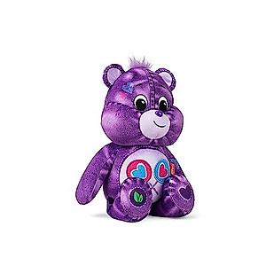 Care Bears 14" Share Bear Plushie - New Denim Design - Eco-Friendly Material!
