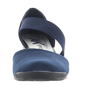 Anne Klein womens Tara Wedge Pump, Navy, 8.5 US