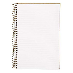 Mintra 100% Recycled Notebooks (Junior Size (6.5in x 9.5in), Plain Cover 3pk)