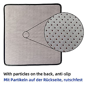 Damcoola Seat Cushion for Office Home Chair, Car & Wheelchair, Honeycomb Gel Seat Pad for Hip Massage, Back, Tailbone, Coccyx & Sciatica Pain Relief, Ergonomic, Breathable& Anti-Slip