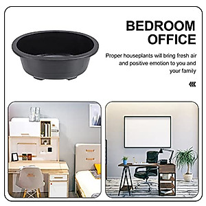 Angoily 2PCS Bonsai Training Pot, 15 inch Plastic Bonsai Pot, Oval Bonsai Planter Pot for Desktop Decoration Nursery, Garden, Balcony