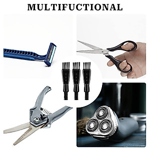 Electric Shaver Cleaning Brush 16 PCS Mens Razor Brush Double-Headed Trimmer Brush Cleaner for Beard Hair Trimmer, Hair Clipper, Razor, Barber, Electric Shaver