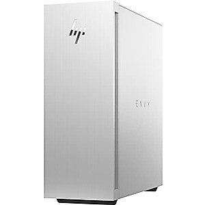HP Envy Desktop TE02-0250xt Home & Business Desktop (Intel i7-12700 12-Core, 32GB RAM, 1TB PCIe SSD + 6TB HDD (3.5), GeForce RTX 3060, WiFi, Bluetooth, HDMI, Win 11 Pro) Refurbished (Renewed)