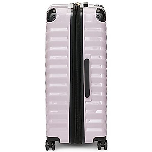 Karl Lagerfeld Paris Women's Suitcase Spinner Wheels Hardside, Lilac, One Size