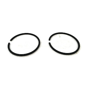 ITACO Boat Motor 2 pcs Piston Ring Rings Set 302-00011-0 1 M 309-00011 39-95234 95234 for Tohatsu Nissan Mercury Mariner Quicksilver Outboard M NS 2.5HP 3.5HP 2-Stroke 47MM Marine Engine