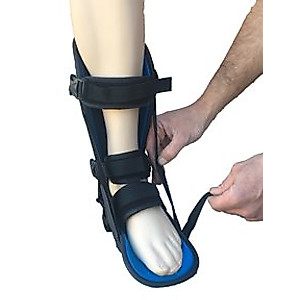 Alpha Medical Plantar Fascitis Night Splint Heel & Foot Pain; P.F. Brace L4398 (Medium {Men's shoe size 7.5 - 10 / Women's shoe size 8-10.5})
