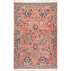 nuLOOM Sonja Flatweave Jute Area Rug, 3' x 5', Multi