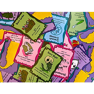 Beard Wizards Card Game for 2-5 Players by The Dusty Top Hat