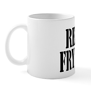 CafePress Real Men Fry Turkeys Mug Ceramic Coffee Mug, Tea Cup 11 oz