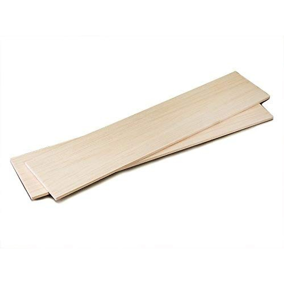 Dancing Wings Hobby AAA+ Balsa Wood Sheet Special for RC Airplane and Boat Model DIY Balsa Wood Sheet Pieces 1.5mm (Thickness) 500mm(Long) 100(Wide) mm (LS-QM-10-002)