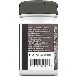 Nature's Way Ginkgold, Supports Memory and Mental Sharpness*, 50 Tablets