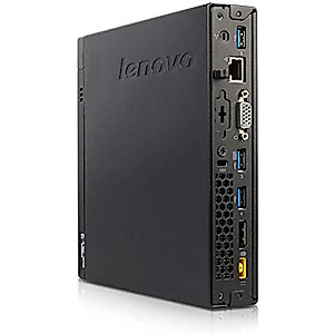 Lenovo ThinkCentre M93P Tiny Desktop, Intel Core i5-4570T, 8GB RAM, 256GB SSD, Windows 10 Pro 64-bit (Renewed)