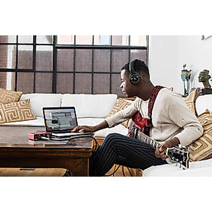 Focusrite Scarlett Solo 3rd Gen 2-in, 2-out USB Audio Interface Bundle with XLR Cable and Austin Bazaar Polishing Cloth