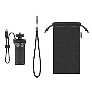 Sony DSCRX100M5A Camera Vlogger Bundle: RX100 VA Cyber Shot Compact Digital Camera with Fast 0.05 AF, 24fps, Wide Coverage & 24-70mm Zoom - 4K HD Video Recording - Vct Camera / Selfie Grip - Black