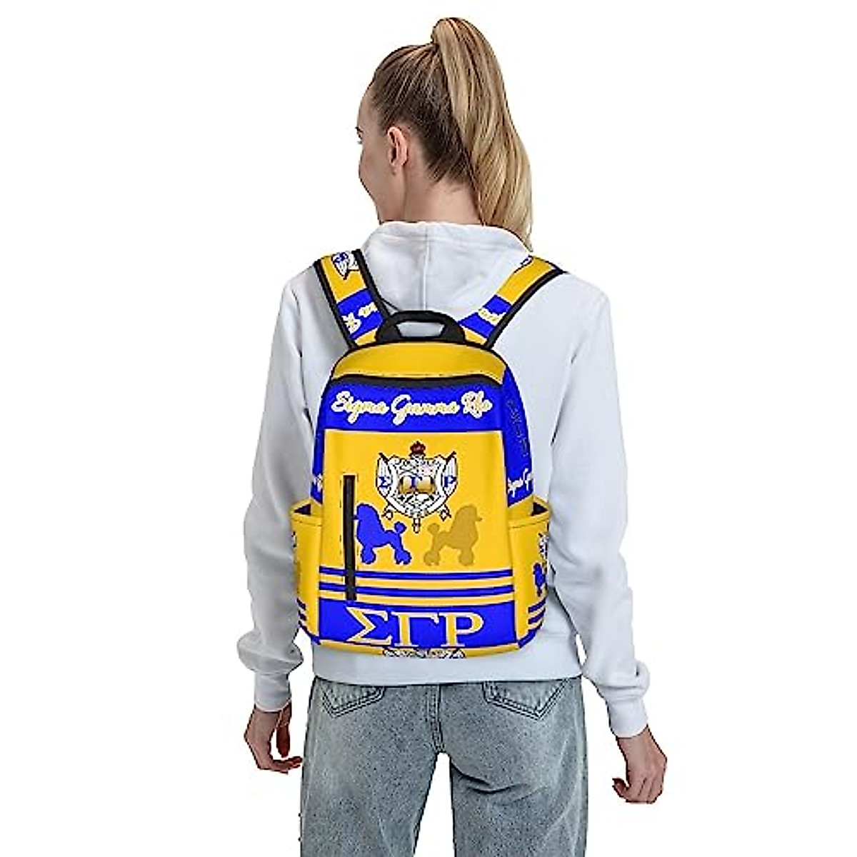 Sigma Gamma Rho Backpack, Lightweight And Versatile Laptop Bag Sister Backpack Gift