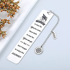 Class of 2023 Graduation Gifts for Her Him Inspirational Bookmark Gifts for Women Men Senior Grad Gift 2023 High School College Nurse Student Graduation Personalized Bookmark for Boy Girl Son Daughter