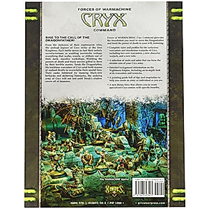 Privateer Press Forces of Warmachine: Cryx Command SC (Book) Miniature Game PIP1088