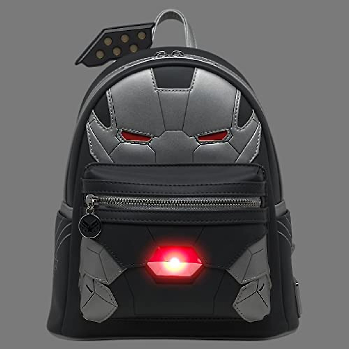 Loungefly Marvel Light Up War Machine Cosplay Mini Backpack