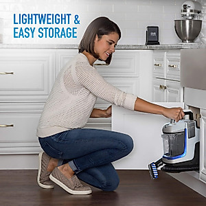 Hoover ONEPWR Spotless Go Battery Operated Spot and Stain Remover, Blue