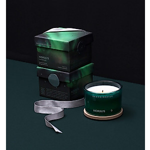 Skandinavisk NORDLYS 'Northern Lights' Scented Candle. Fragrance Notes: Arctic Intensity and Celestial Colour, a Singular Symphony for Senses. 3.17 oz.