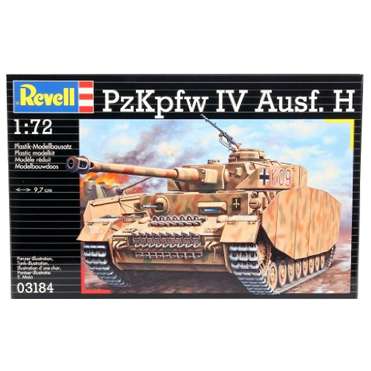 Revell of Germany 03184 Panzer IV Ausf. H Plastic Model Kit