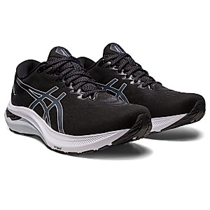 ASICS Women's GT-2000 11 Running Shoes, 9, Black/White