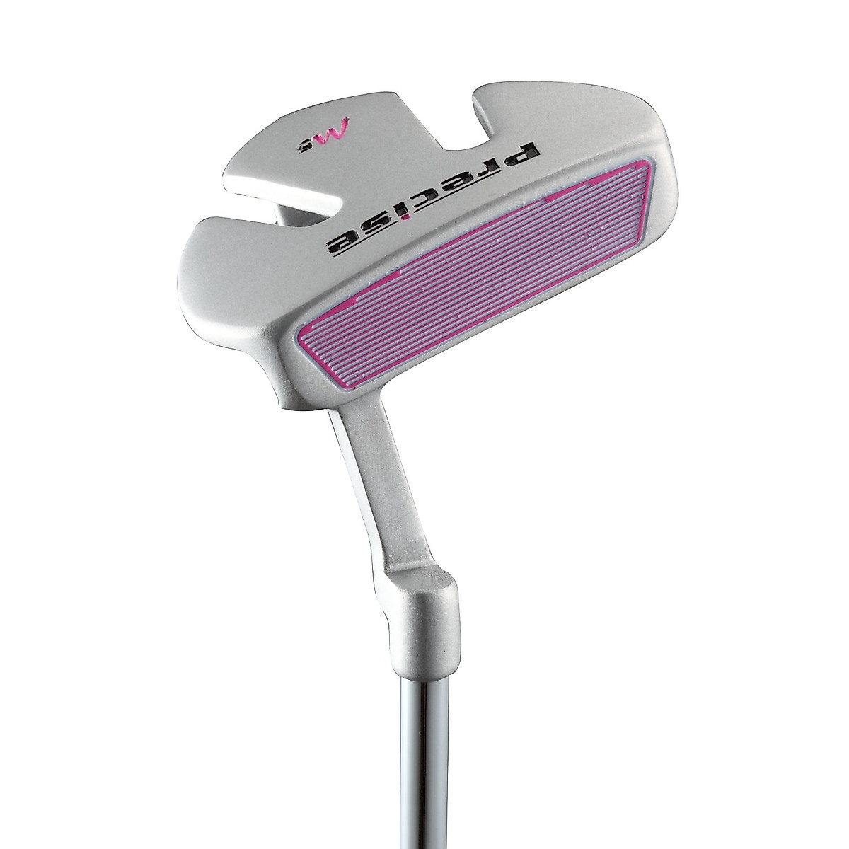 Top Line Ladies Pink Right Handed M5 Golf Club Set for Petite Ladies ( Height 5' to 5'3" ) , Includes: Driver, Wood, Hybrid, 5,6,7,8,9, PW Stainless Irons, Putter, Graphite Shafts, Bag & 3 HCs