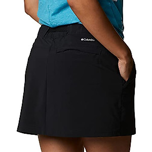Columbia Women's Pleasant Creek Skort, Black, Large