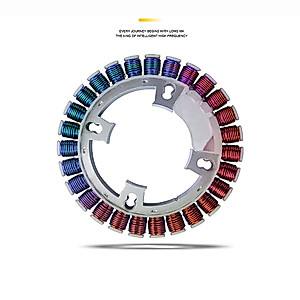 Jieotwice 5KW Electric Vehicle Gasoline Generator Range Extender Electric Start Automatic Frequency Conversion Electric Tricycle Generator (60V, Integrated Tank)