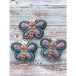 LILIAO Animal Cookie Cutter Set Kids, 3-Pc., Bird, Butterfly and Bee Biscuit Bread Cutters, Stainless Steel, by J.Cookies