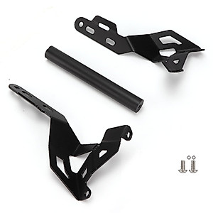 Akozon Motorcycle Phone Holder, Aluminum Mount GPS Stand Bar Replacement Fit for Triumph Tiger 800 XCX XRX 2015 2017