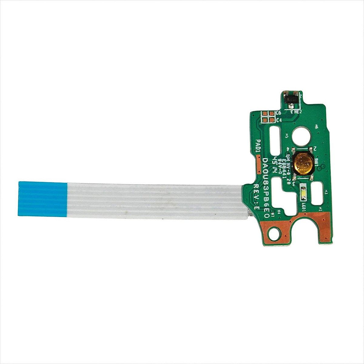 Zahara Power Switch Button Board with Cable Replacement for HP 15-f004wm 15-f272wm 15-f009ca 15-f111dx 15-f010dx 15-f271wm 15-f010wm 15-f048ca