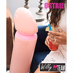 Pecker Inflatable Blow Up Penis for Bachelorette Party - Inflatable Willy Bachelorette Party - Hens Party Supplies