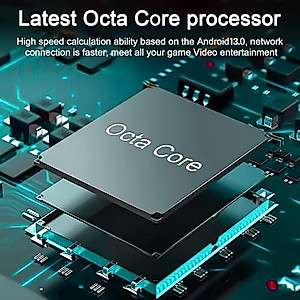 2024 Tablet Android Tablet Octa-Core Processor 64GB Storage 1TB Expandable, 2+8MP Dual Camera, Tablets PC