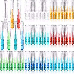 70 Pieces Interdental Brush Teeth Floss Tooth Cleaning Tool Toothpick Cleaner Dental Tooth Flossing Head Teeth Soft Dental Pick Refill Dental Flosser Oral Dental Hygiene Teeth Flossing