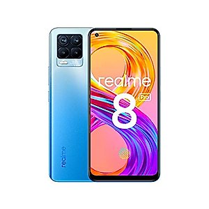 realme 8 Pro Dual-SIM 128GB ROM + 6GB RAM (GSM Only | No CDMA) Factory Unlocked 4G/LTE Smartphone (Infinite Blue) - International Version