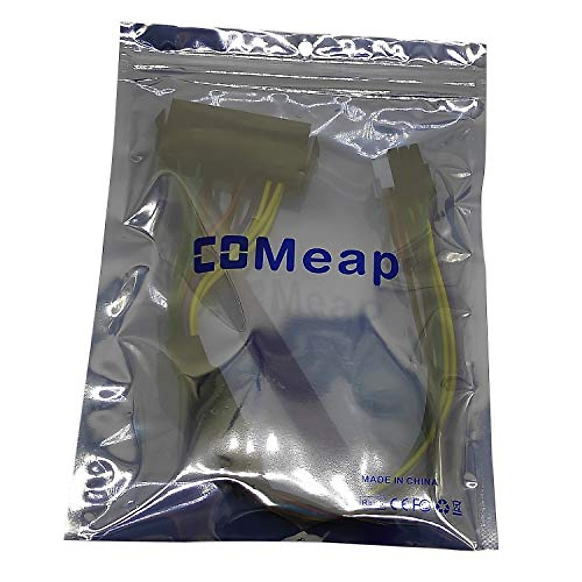 COMeap 24 Pin to 6 Pin ATX Power Adapter Cable for HP Z220 Z230 SFF MT TWR Series 4000 6005 8300 ProDesk 600 G1 EliteDesk 800 G1 13-inch(33cm)