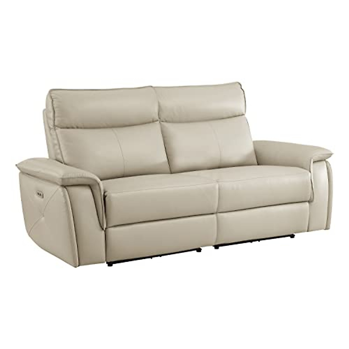 Lexicon Raelynn Power Double Reclining Loveseat, Taupe