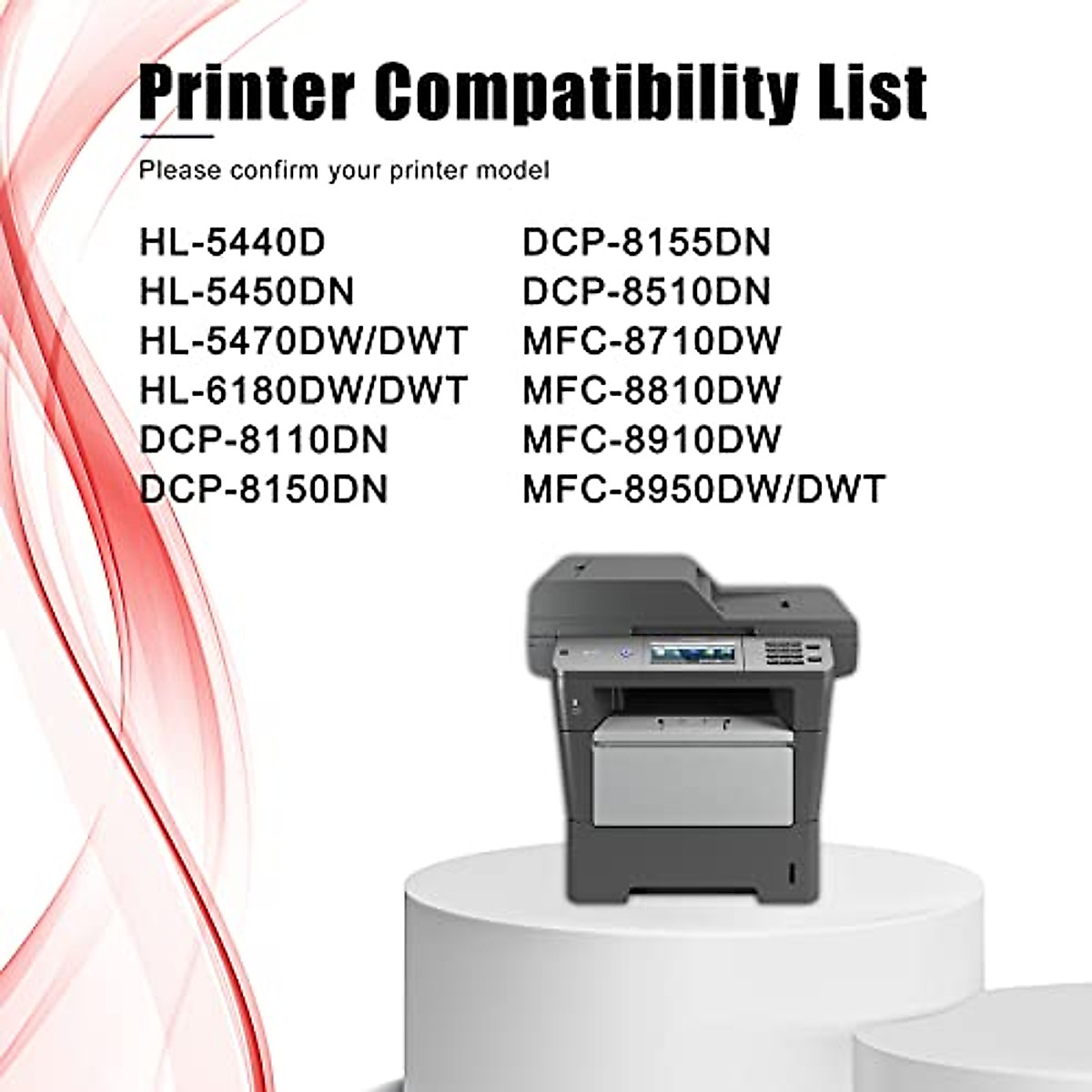 HIYOTA DR720 DR-720 Drum Unit Compatible 1 Pack Black DR-720 Drum Replacement for Brother MFC-8710DW 8810DW 8950DW/DWT HL-5440D 5470DW/DWT 6180DW/DWT DCP-8110DN 8510DN Printer (Not Including Toner)