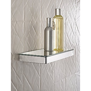 AXOR Shelf 12" Upgrade 12-inch Modern Shelf in Chrome, 42838000