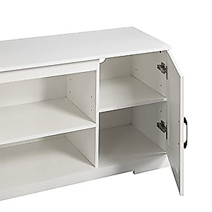 Zinus Bennett TV Stand, White