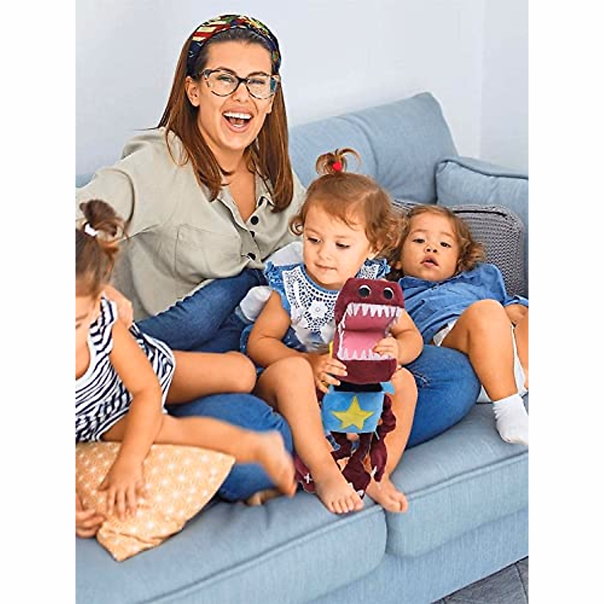 CARGATH Boxy Boo Plush Toy, Project Playtime Stuffed Animal Plushie Doll Toys Birthday Gift for Boy Girl or Horror Game Fans (12.4in)