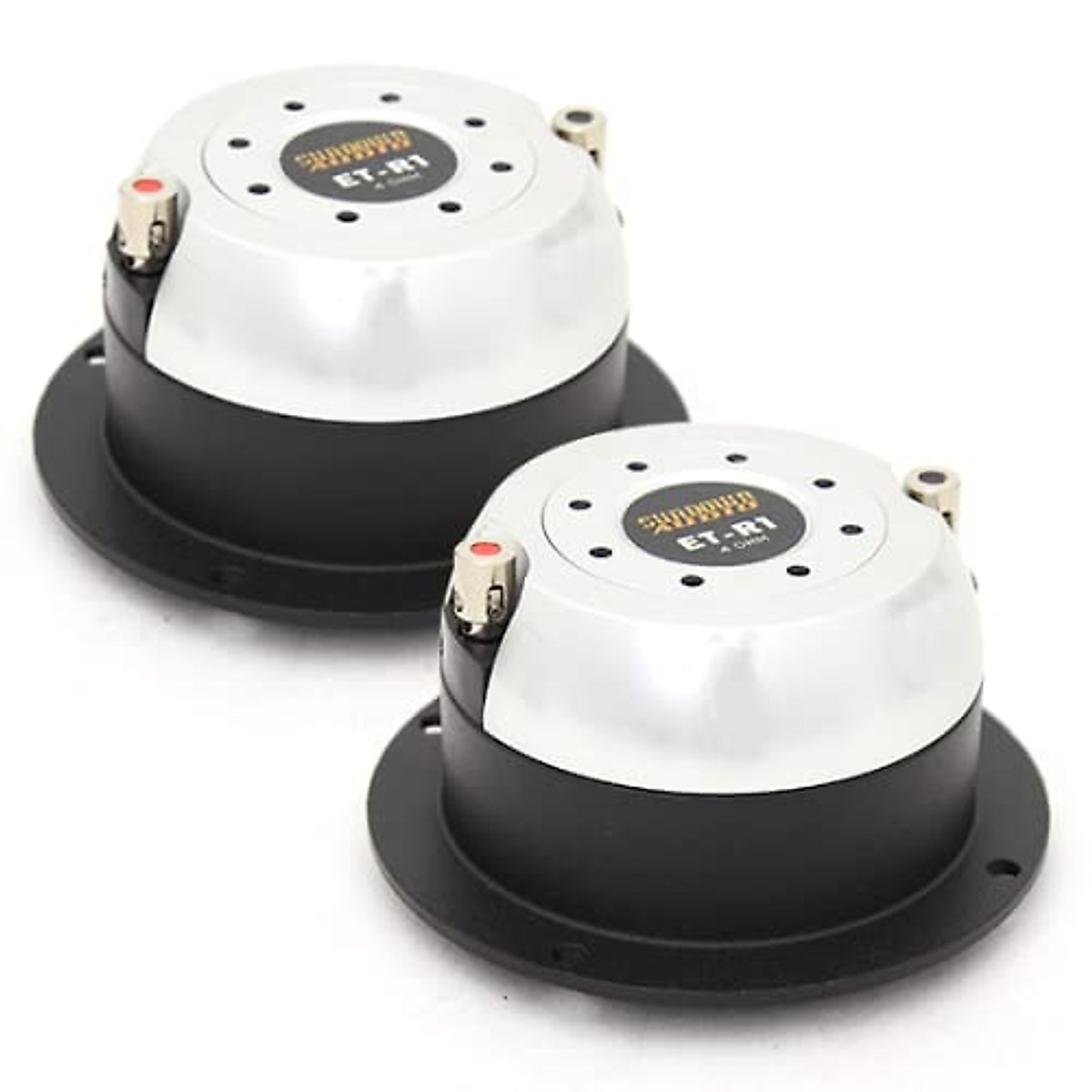 Pair of Sundown Audio ET-R1 8-Ohm 100W Bullet Horn Super Tweeters