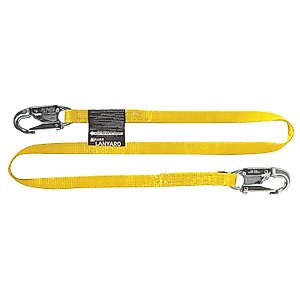 Positioning Lanyard, 6 ft, 1 Leg, with Snap