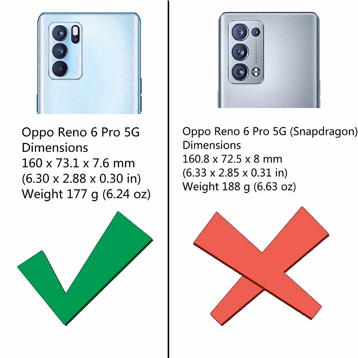 Kepuch Silklike Case for Oppo Reno 6 Pro 5G - Cover Bumper Built-in Metal Plate for Oppo Reno 6 Pro 5G - Blue