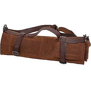 Knife Bag,Canvas Chef Knife Roll Bag,Chef Knife Case Roll Bag,Chef Knife Case Roll Bag With 10 Slots Plus 3 Zipper Pockets, Carry Handle & Shoulder Strap Chef Knife Bag For Men Culinary Traveling.