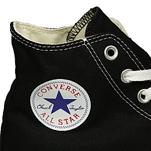 Converse Clothing & Apparel Chuck Taylor All Star Canvas High Top Sneaker, Black/White, 11 Women/9 Men