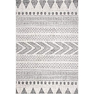 nuLOOM Shaina Tribal Area Rug, 5' x 7' 5", Grey