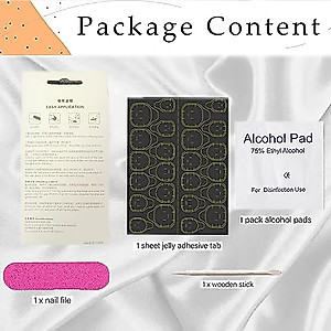 24Pcs French Tip Press on Nails Long Coffin Fake Nails with Love pattern Designs Glossy False Nails for Women Girls Artificial Acrylic Stick on Nails with Glue on Acrylic Nail Tips